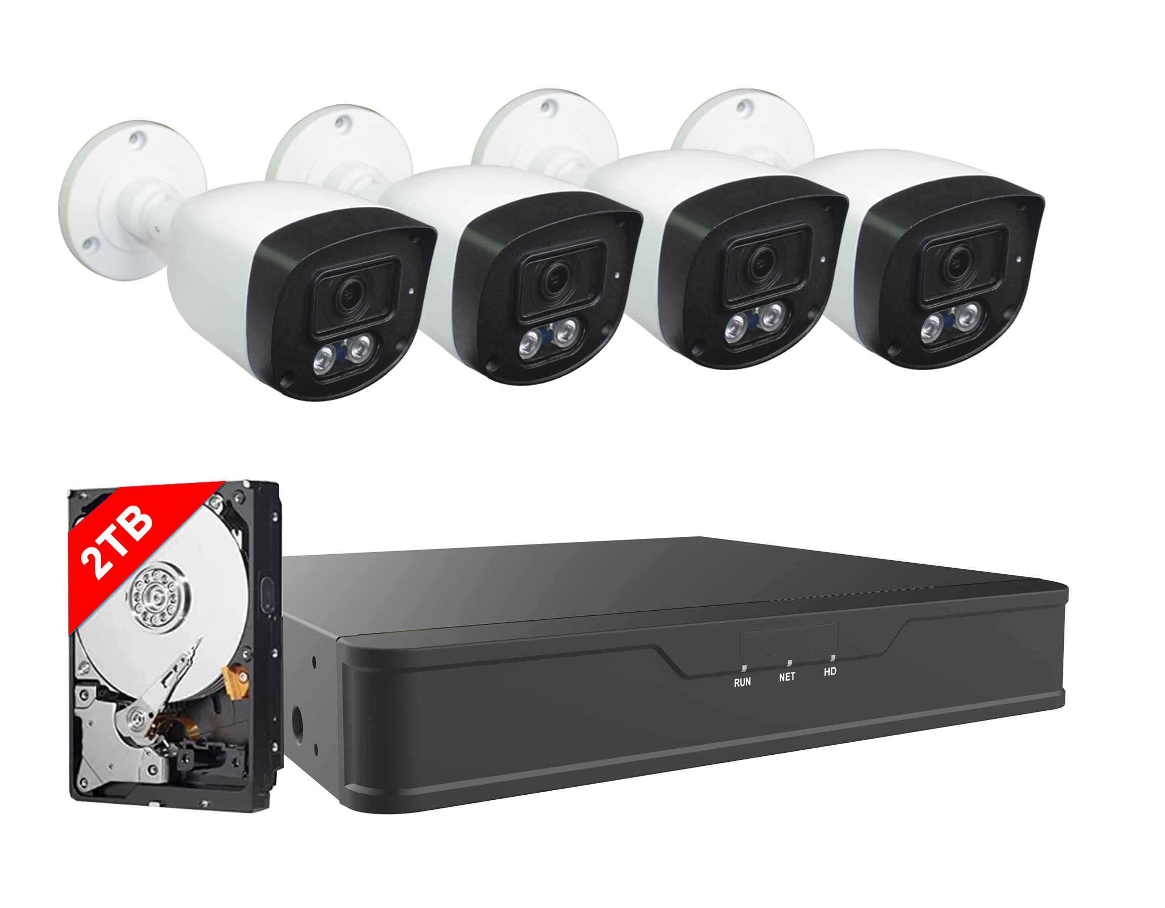 HD Cameras And Channel DVR CCTV Security Pros, 55% OFF