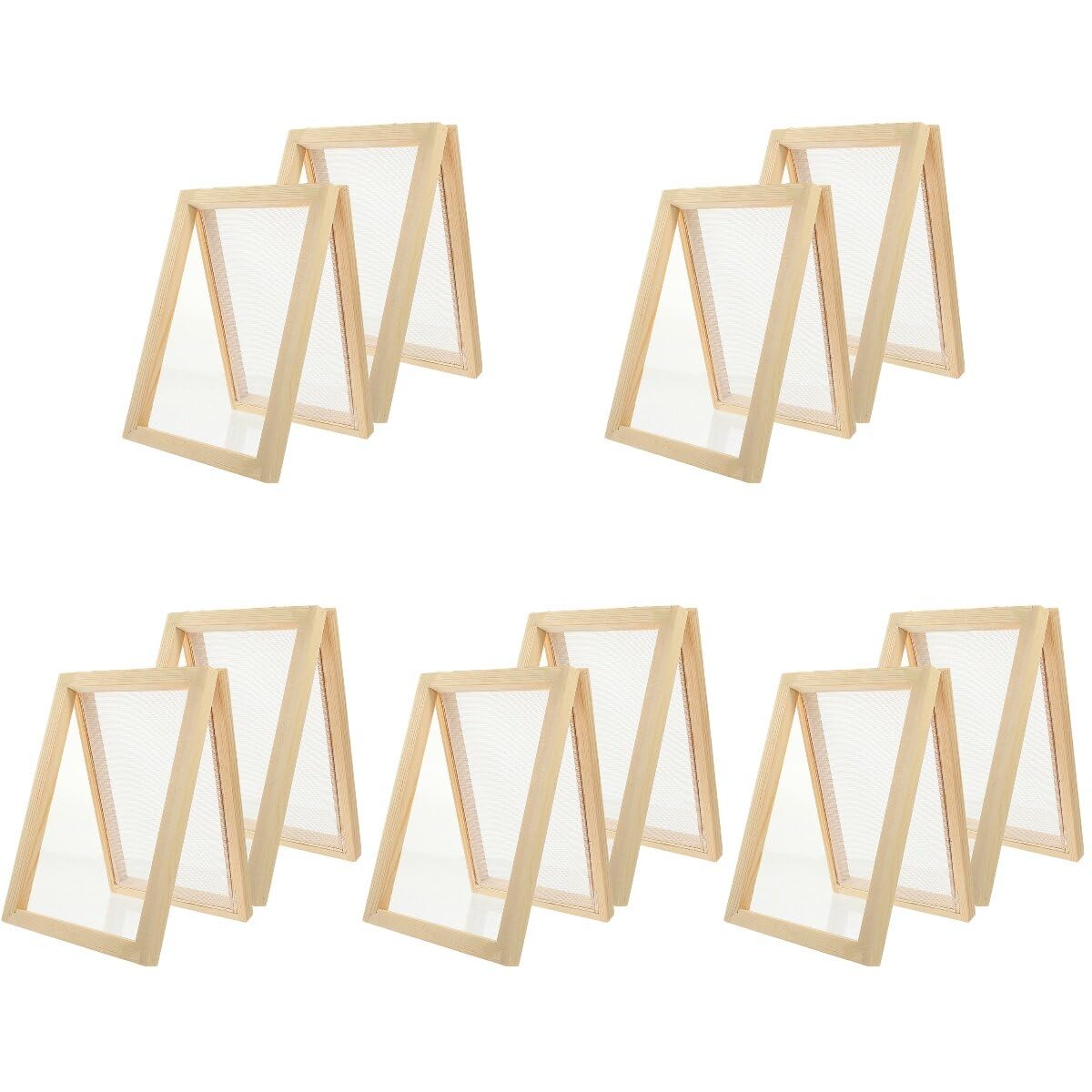 Amazon.com: 10 Pcs Paper Frame Educational Craft for Paper Making ...