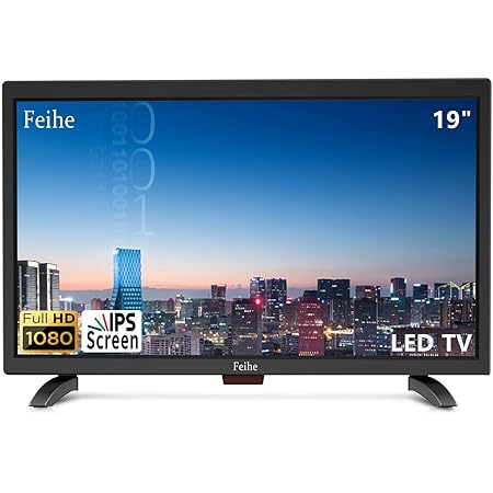 Amazon.com: Feihe 22 Inch TV, FHD LED Flat Screen TV 1920 x 1080p IPS ...