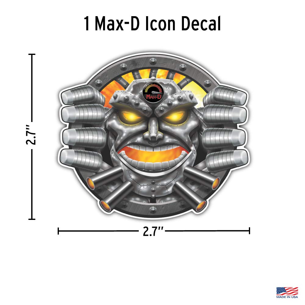 Snapklik.com : Decalcomania Monster Jam Max-D Maximum Destruction ...