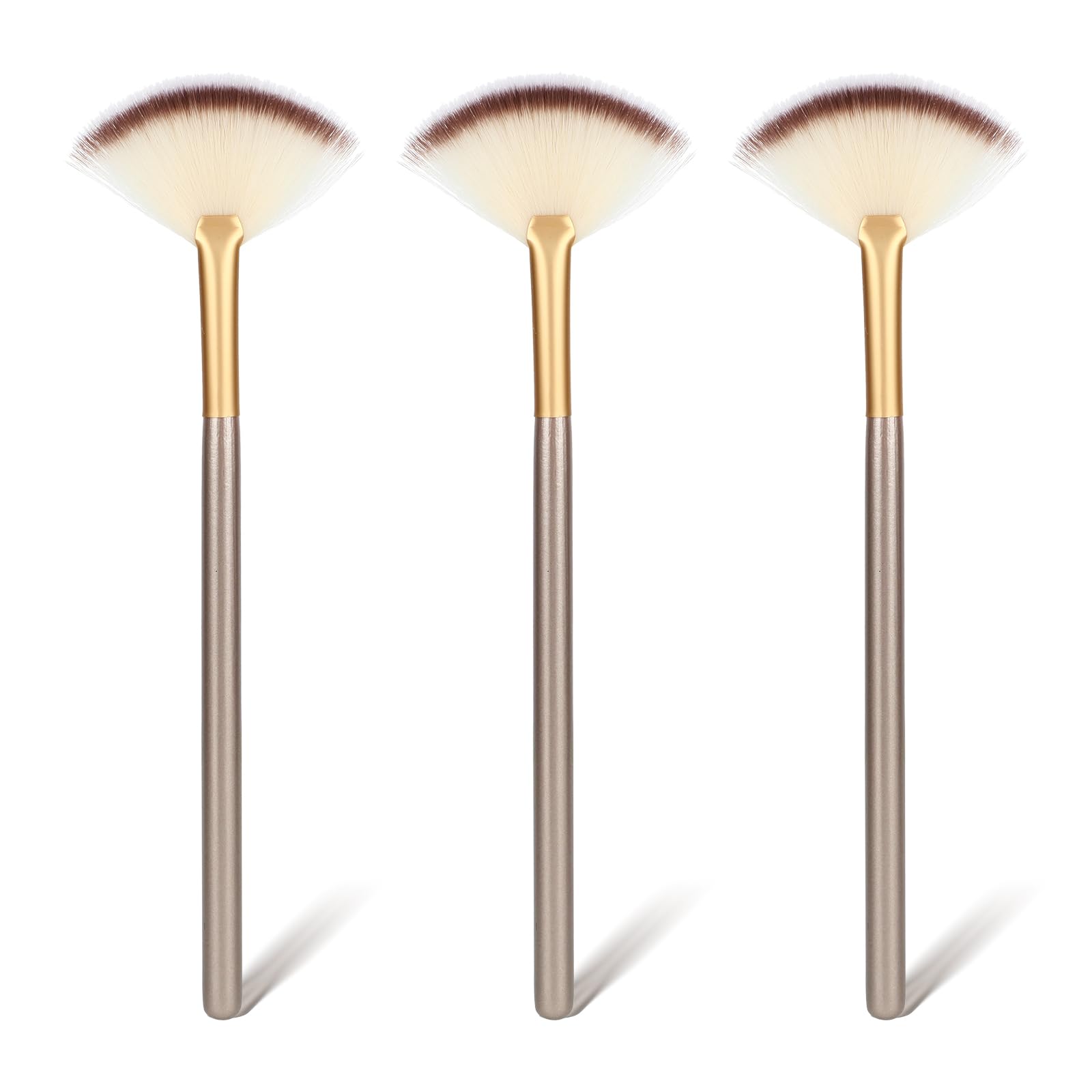 Amaxiu Pack of 3 mask brushes, face, fan brush, cosmetic masks, brush ...