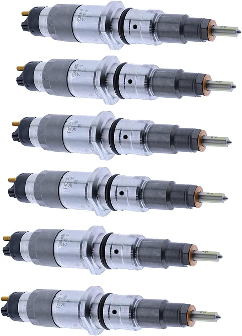 Amazon.com: HAOSHUN 6 PCS Fuel Injector Compatible FOR Bosch Cummins ...