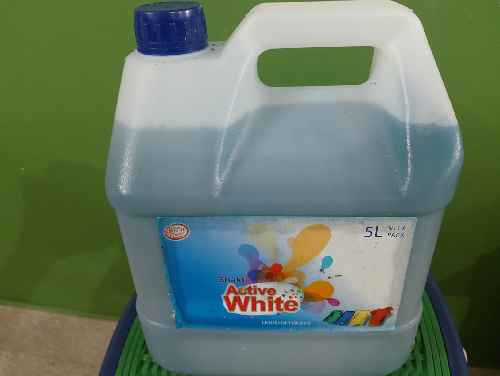 Active White Liquid Detergent - 5L Mega Pack | Lavender Fragrance ...