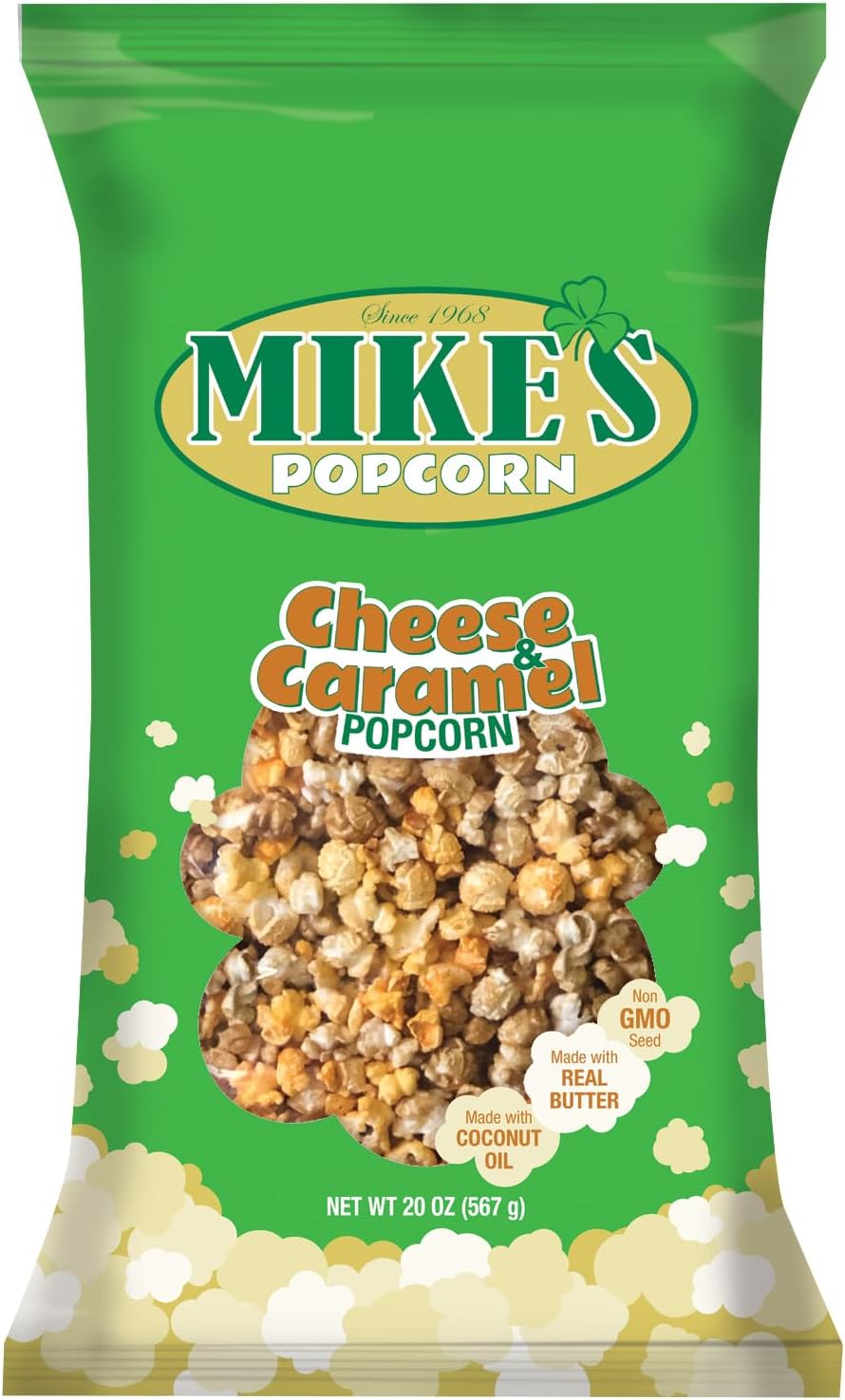 Amazon.com: Mike's Popcorn Butter Popcorn, 14 Ounce