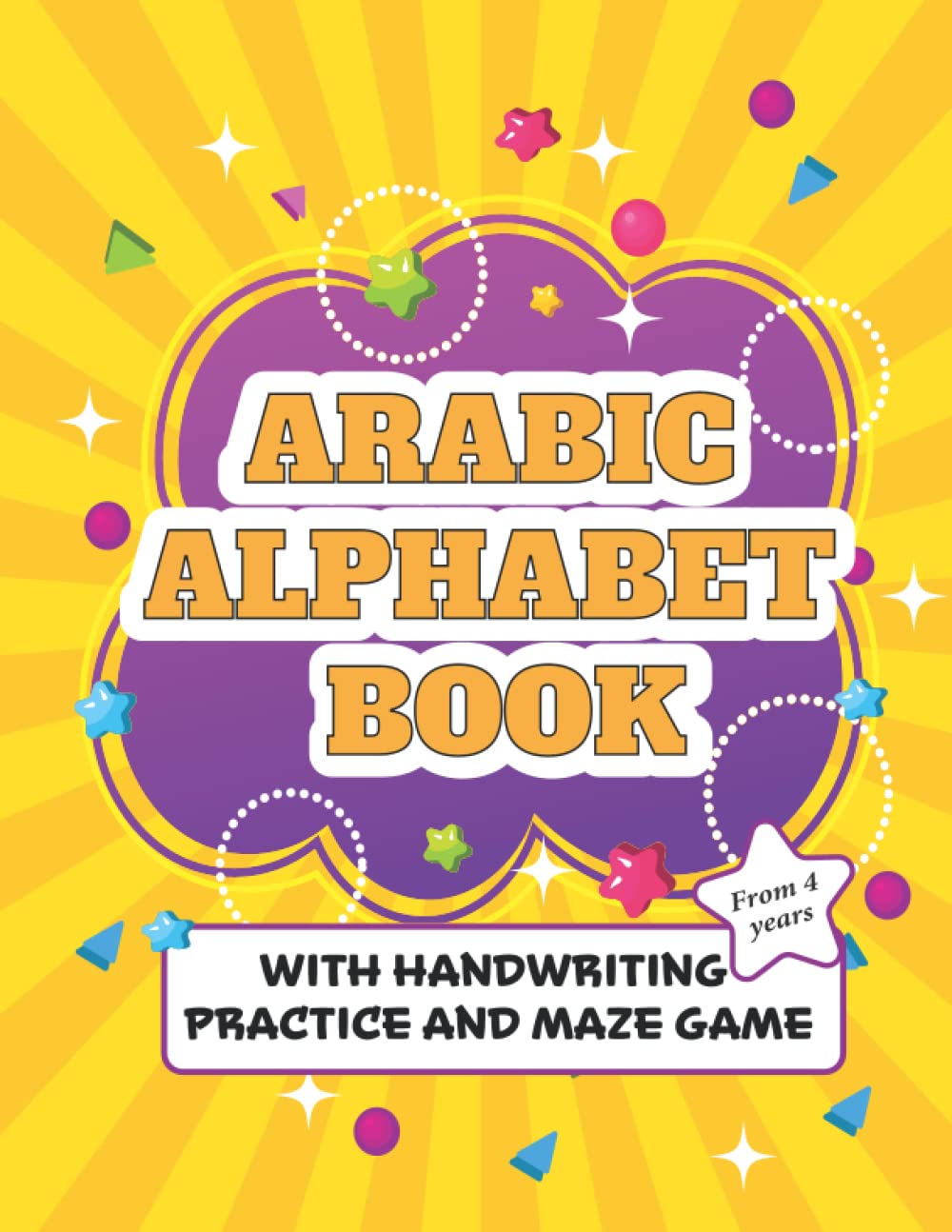 Buy Arabic Alphabet Book: Arabic Alphabet Book with handwriting and ...