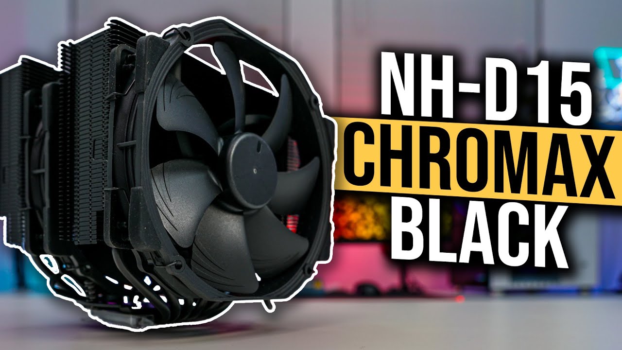 Watch Noctua NH-D15 chromax.black CPU Cooler on Amazon Live