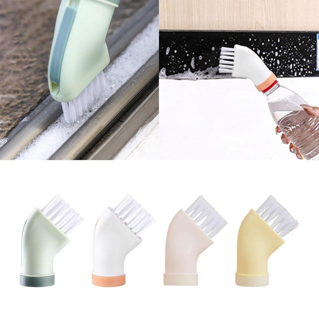 Multi-use Cleaning Brush Can Be Connected to Mineral Water Bottle ...
