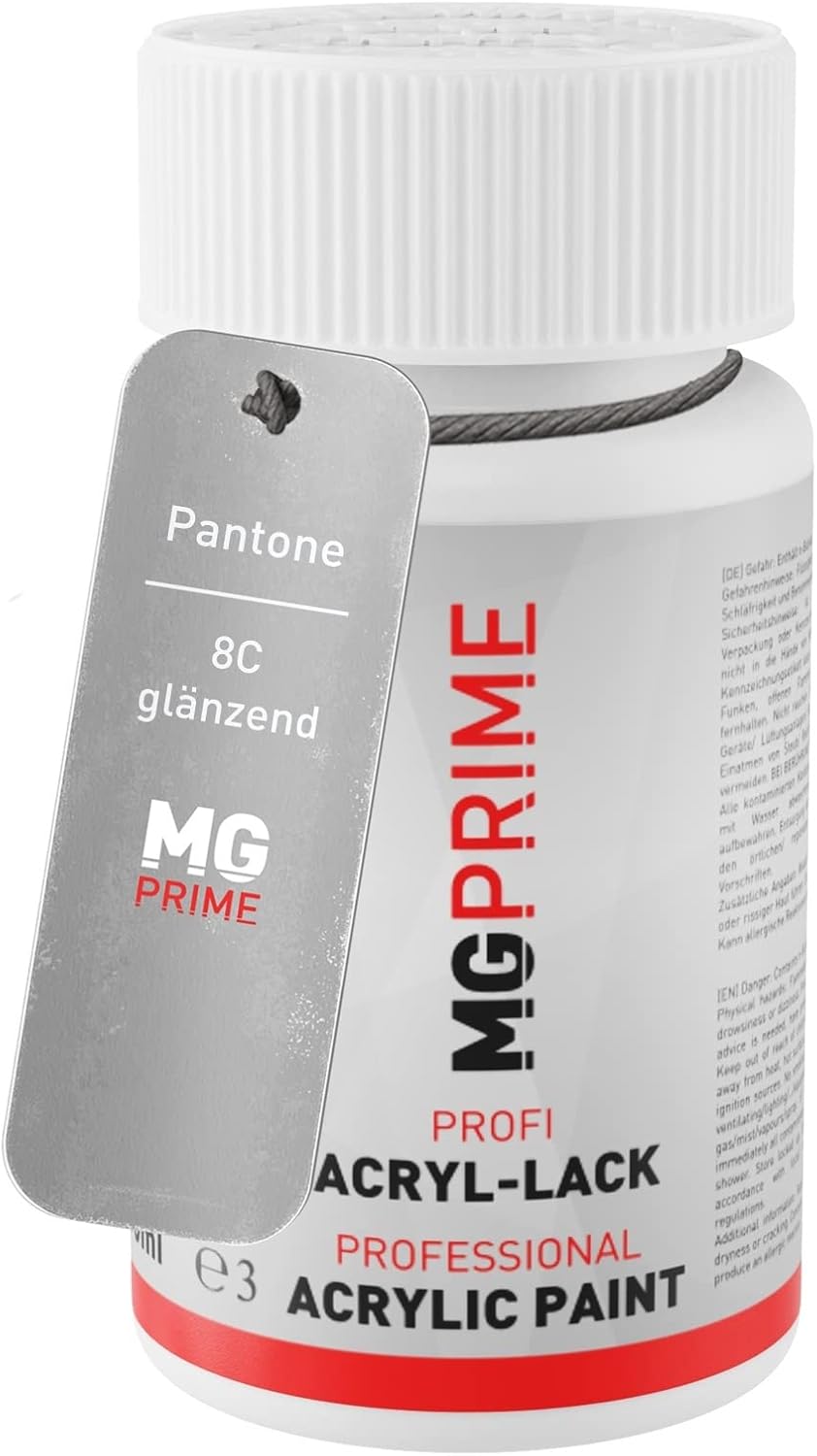 MG PRIME Pantone 8C Warm Grey lucido Stilo di ritocco da 50 ml ad asciugatura rapida : Amazon.it ...