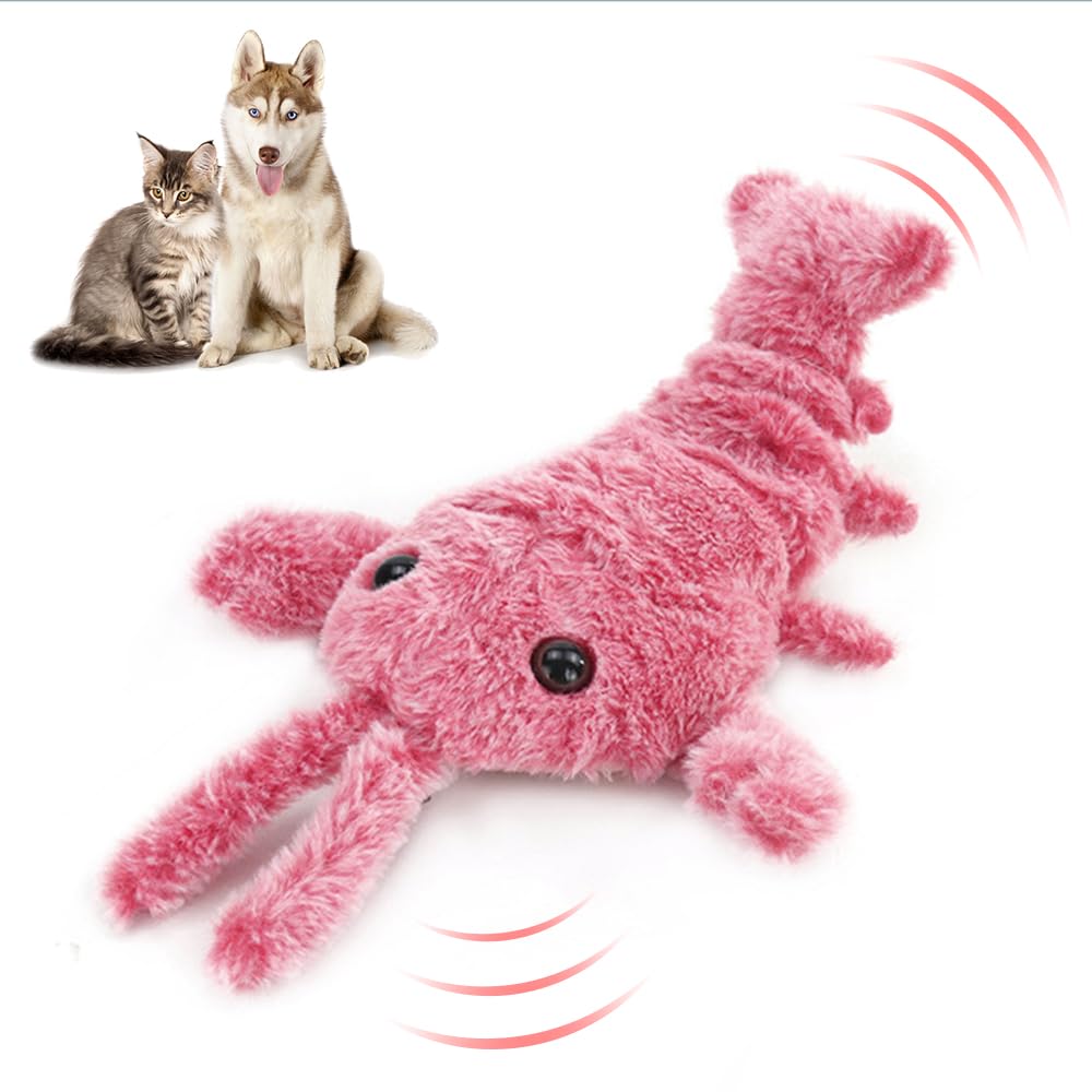 Dog Toys Indestructible, Jumping Moving Dog Toys for Medium Dogs ...