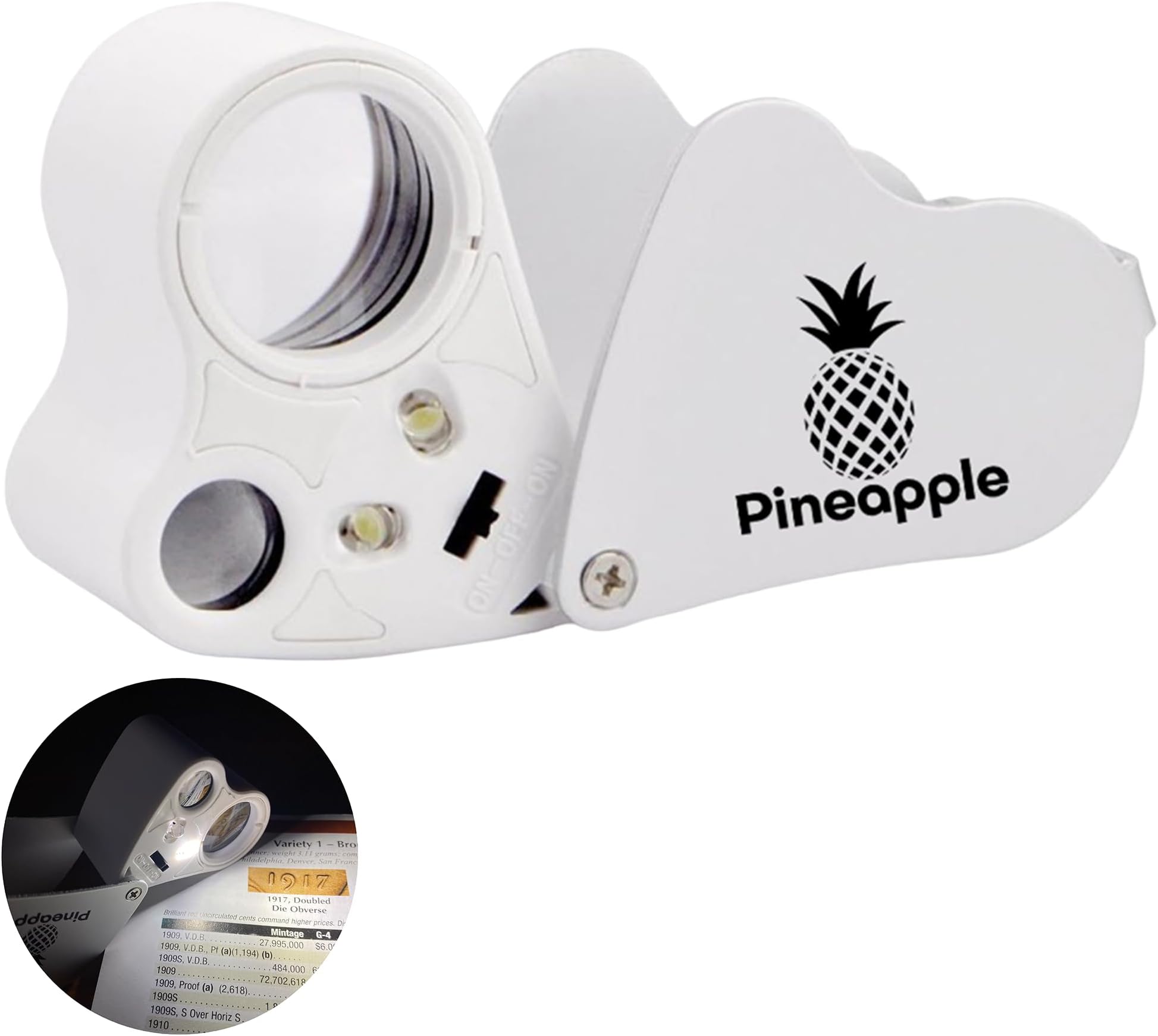 Amazon.com: Professional 30X Optics Lens Loupes Magnifying Glass ...