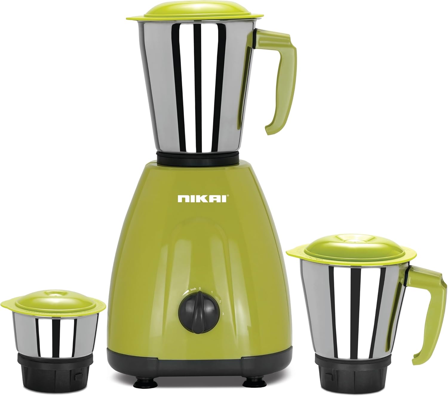 Nikai 550 Watts Heavy Duty Mixer Grinder, 3 Speed With Pulse, 1.5 L ...