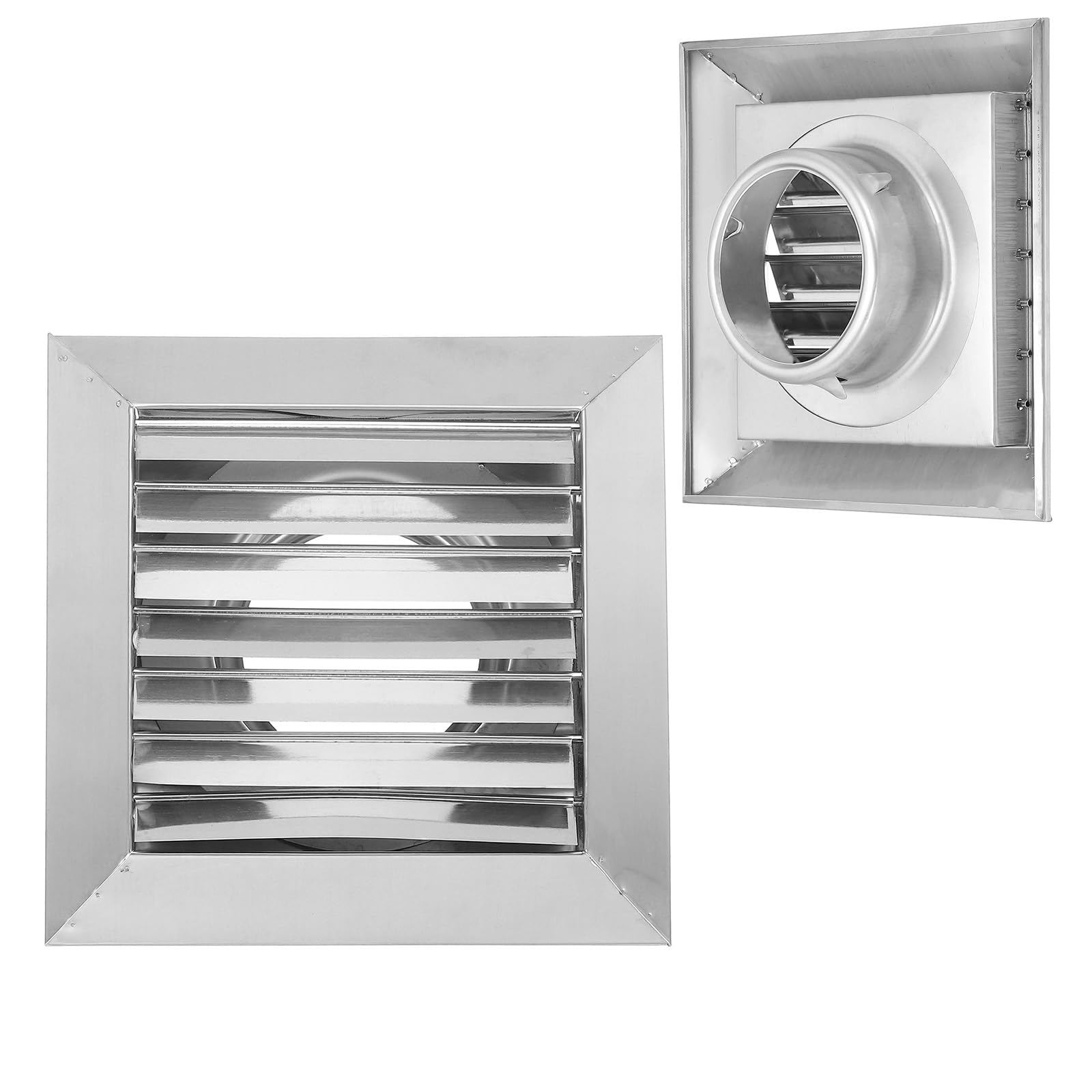 Amazon.com: PATIKIL 3 Inch Dryer Vent Cover, Stainless Steel Exterior ...