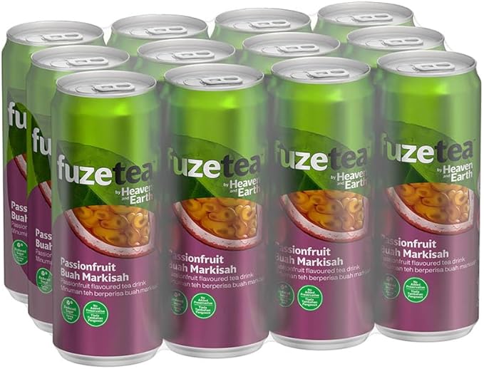 Fuze Tea Passionfruit Flavoured Tea Drink, 12 x 300ml : Amazon.sg: Grocery