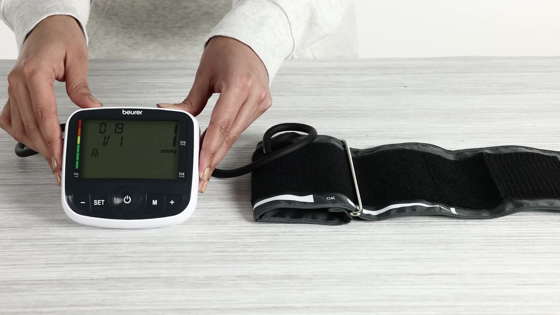 Beurer Bm 40 Upper Arm Blood Pressure Monitor with adaptor (On-Pack)