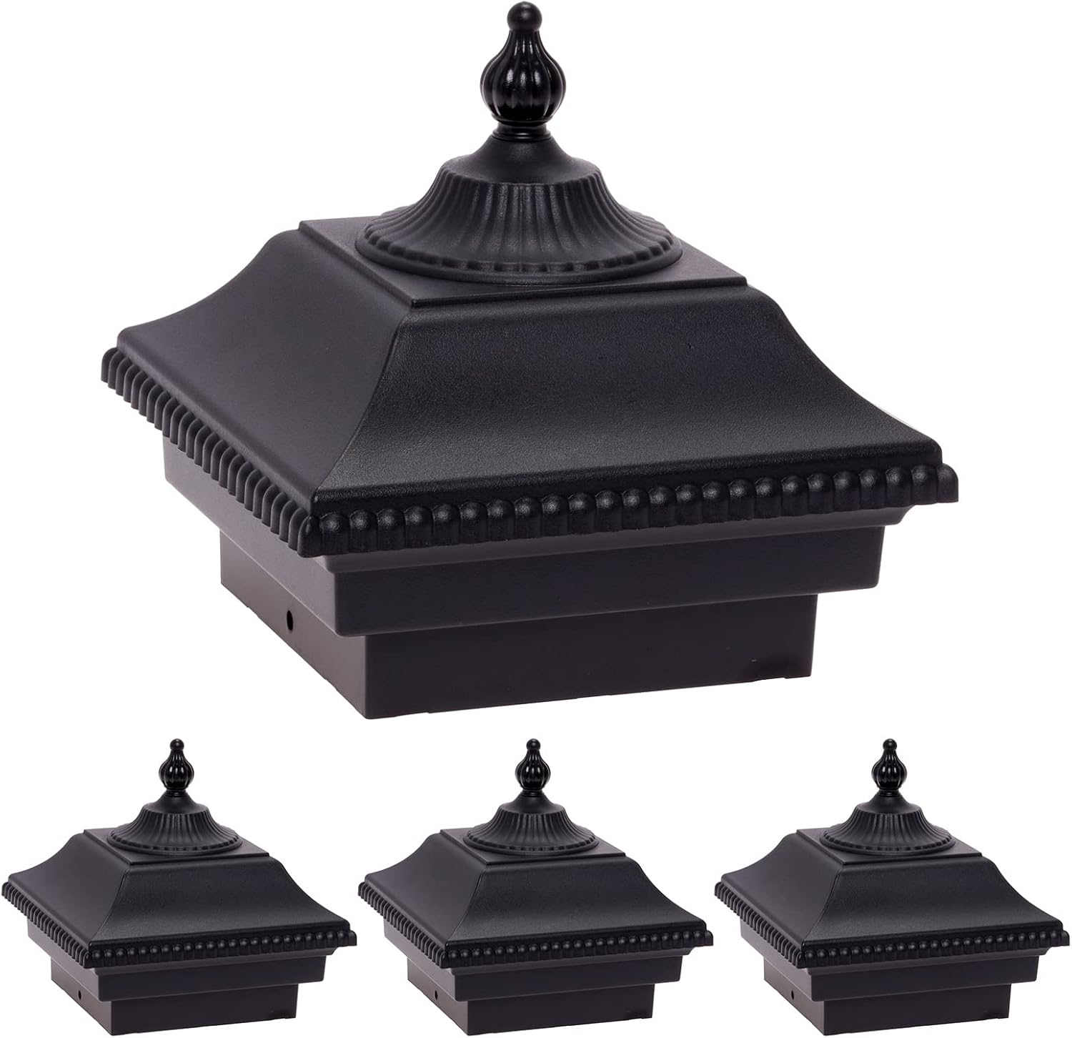 Buy GreenLighting Victorian Post Caps - Outdoor Fence and Deck Post ...