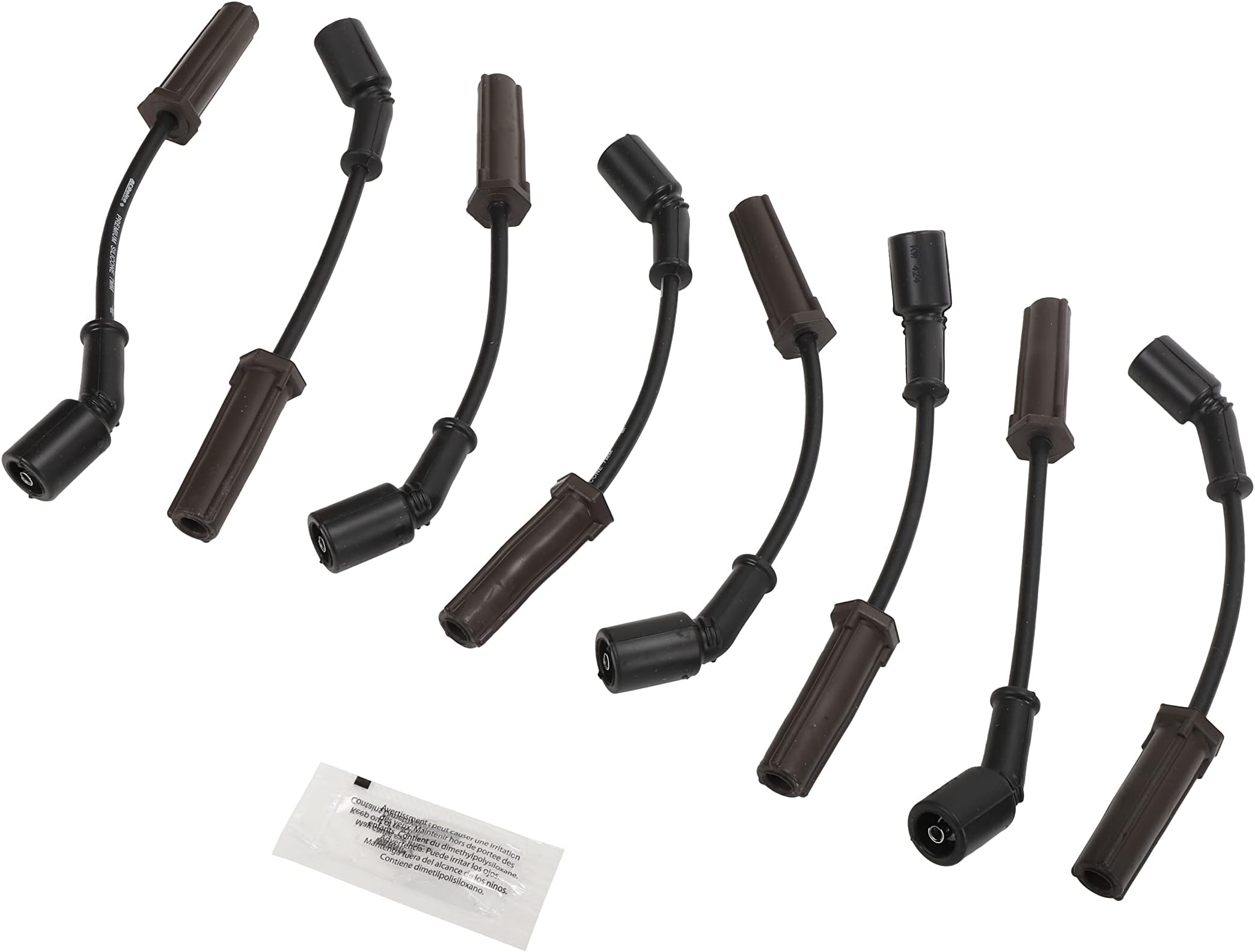 Amazon.com: ACDelco GM Original Equipment 19417606 Spark Plug Wire Kit ...