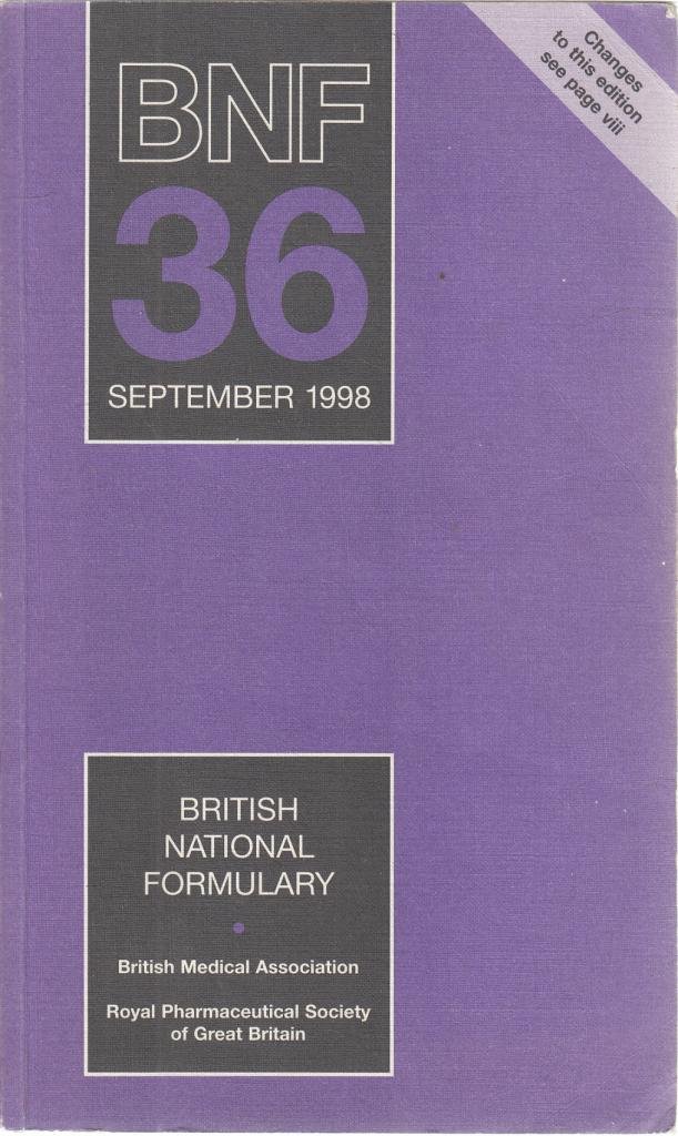 British National Formulary: Bnf, Press, Pharmaceutical: 9780853694151 ...