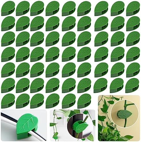 Amazon.com : MITAOFAIRY 60PCS Plant Climbing Wall Fixture Clips Self ...