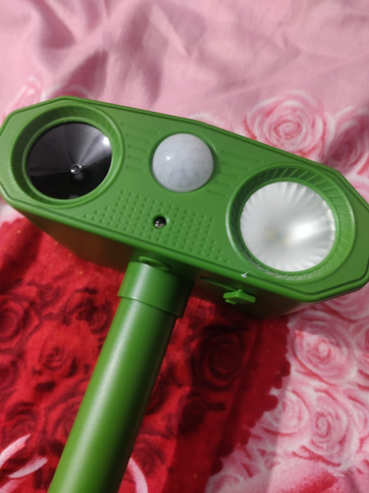 HASTHIP® Outdoor Ultrasonic Pest Repeller - Solar Lizard Repellent ...