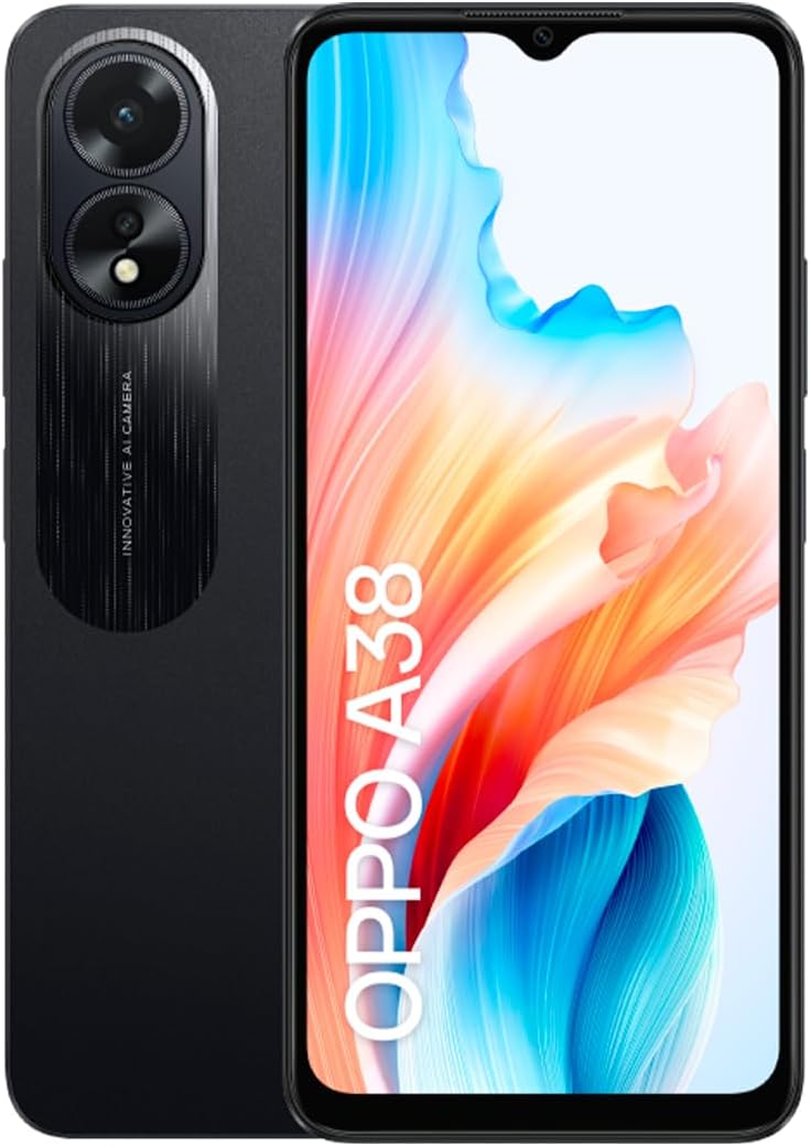 Oppo A17 - Smartphone 4G, 4 GB Ram e 64 GB, doppio sensore fotografico ...