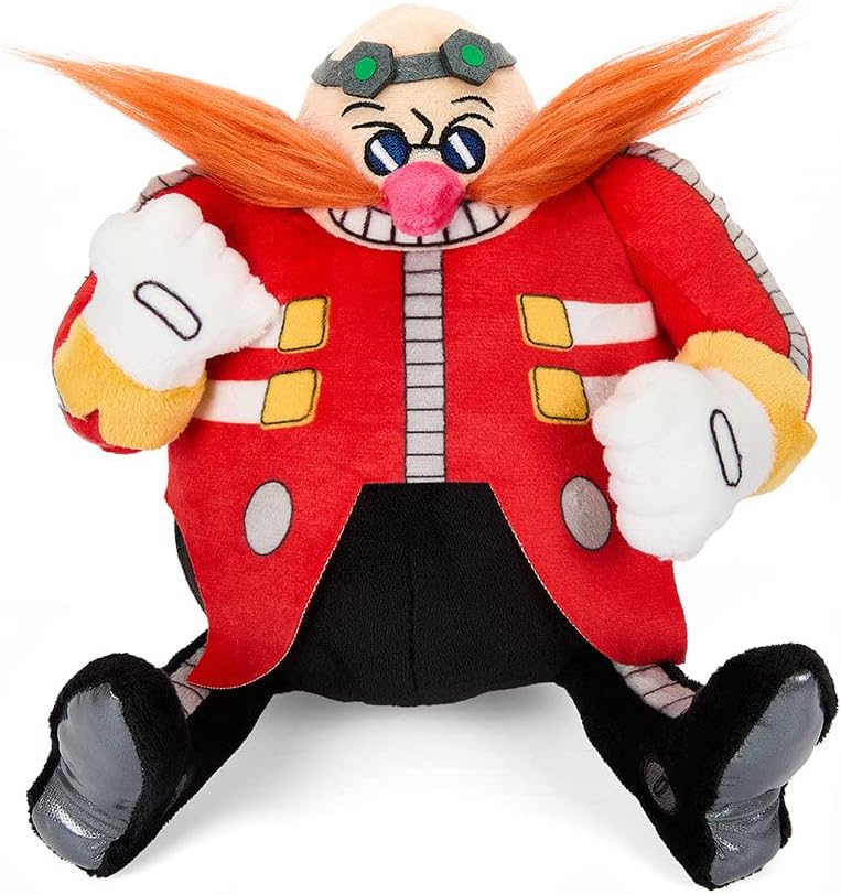 Amazon.com: Kidrobot Sonic The Hedgehog Dr. Eggman Phunny Plush : Toys ...