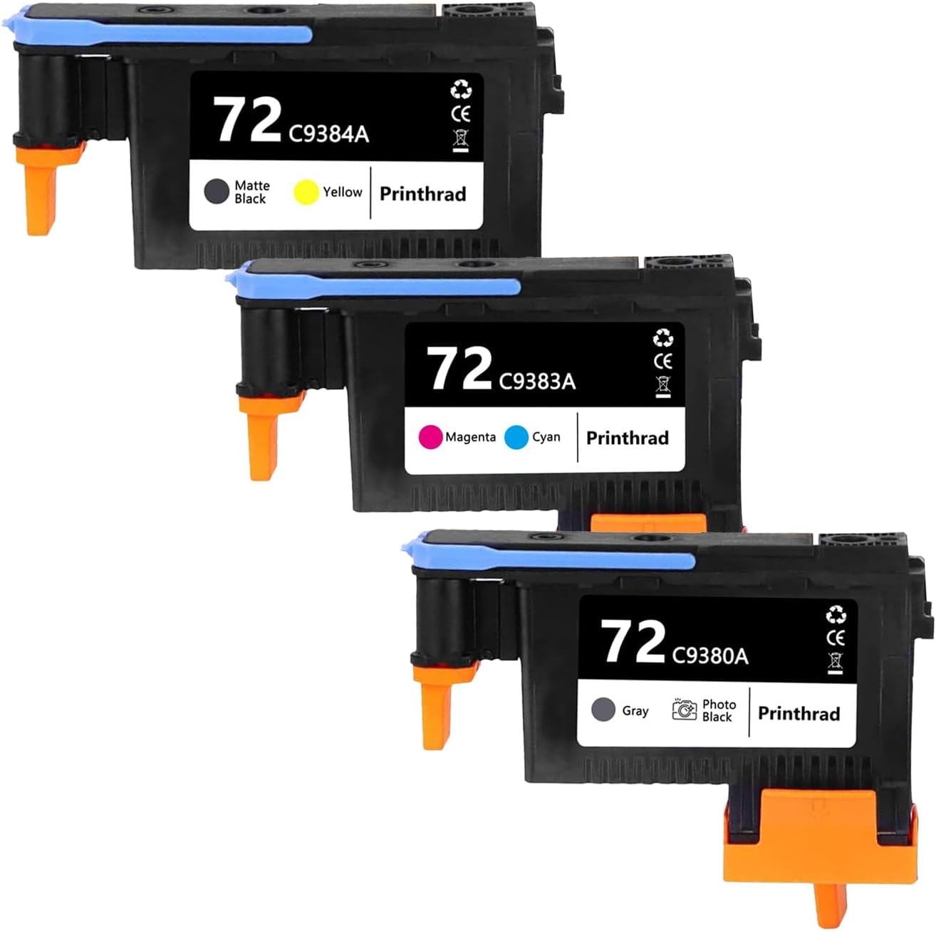 Amazon.com: Aulay 72 Printhead with New Updated Chips Compatible for HP ...