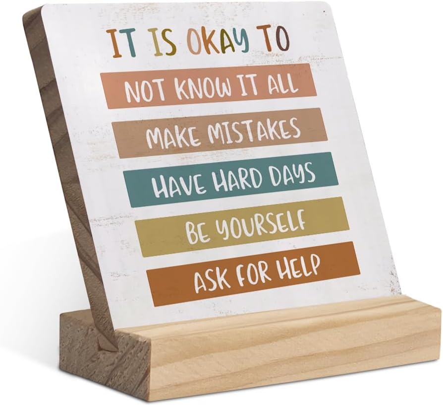 Amazon.com: Always Remember You Matter Positive Affirmations Wood ...