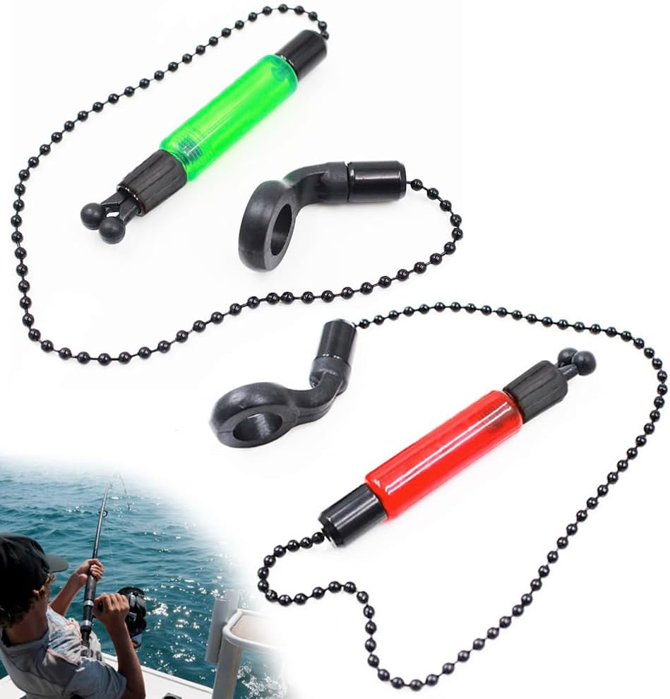 HGOCAHUZI 2 Pcs Light Fishing Bobbins Fishing Hangers Bobbins Carp ...