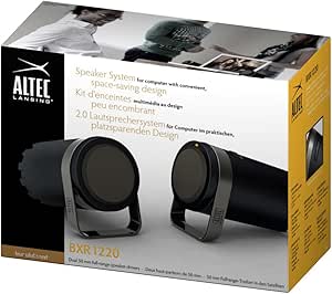 Altec Lansing BXR1220 Two-Piece USB Speakers for PC/Laptop, iPod/iPhone ...