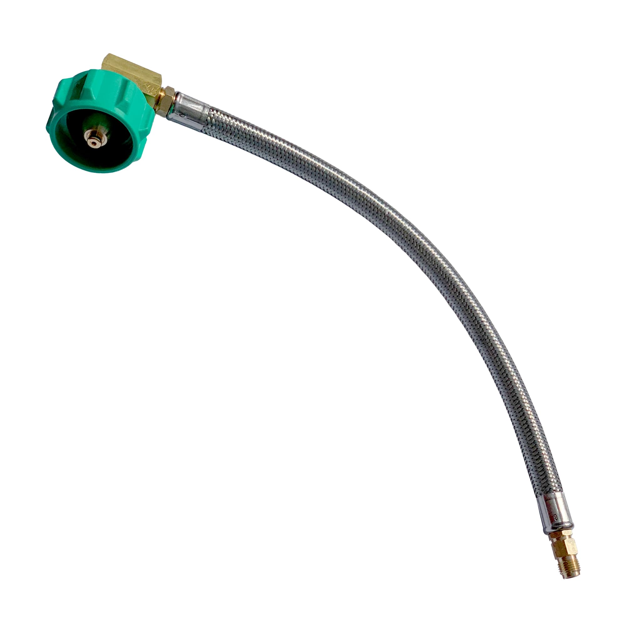 Buy Stop Gear RV 90 Degree Braided Stainless Steel Propane Pigtail Hose ...