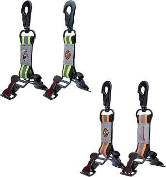 KUNN LIME Firefighter Glove Clips Double End with Creative Pattern ...