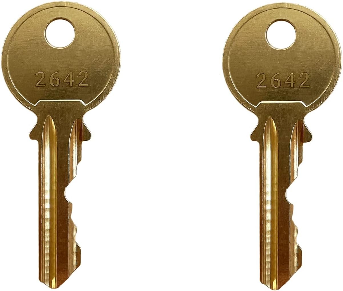 (2) 2642 NYC Fire Service Key for Elevator Operations, Pack of 2 Keys ...