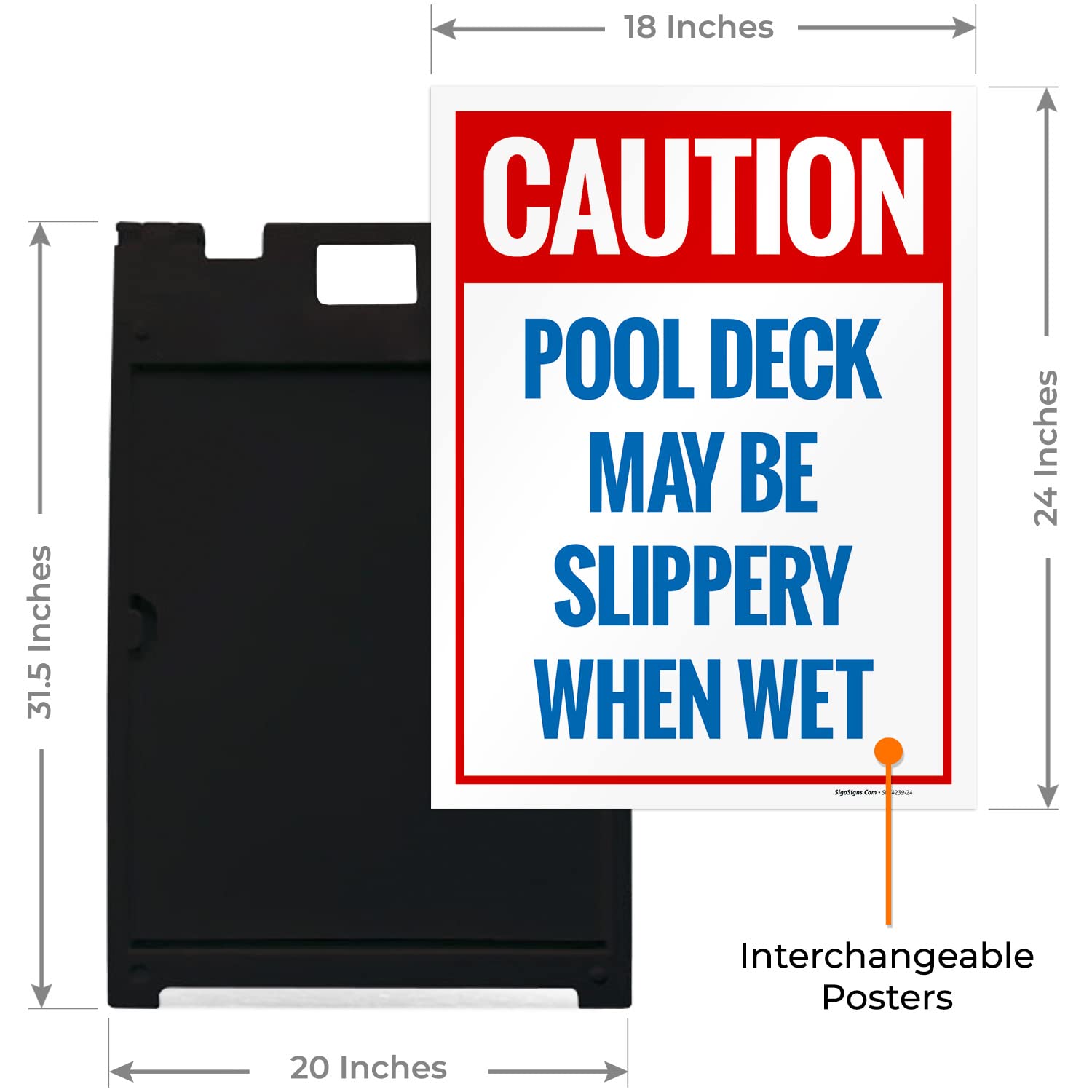 Wet Deck Sign