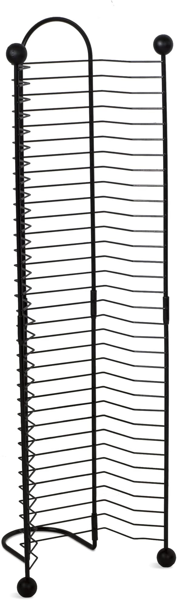 Amazon.com: Atlantic Onyx Wire CD Tower - Holds 80 CDs in Matte Black ...