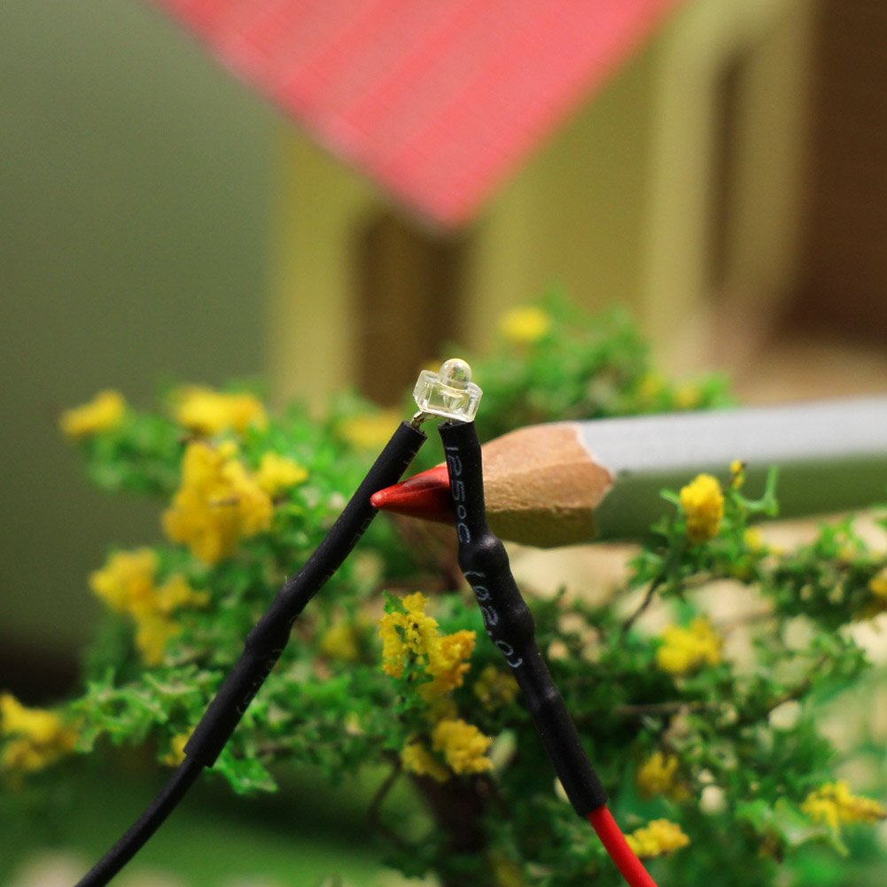 Éclairage Modelisme 2 X 100 X LEDs Avec Câble Vorwiders Tand * Blanc ...