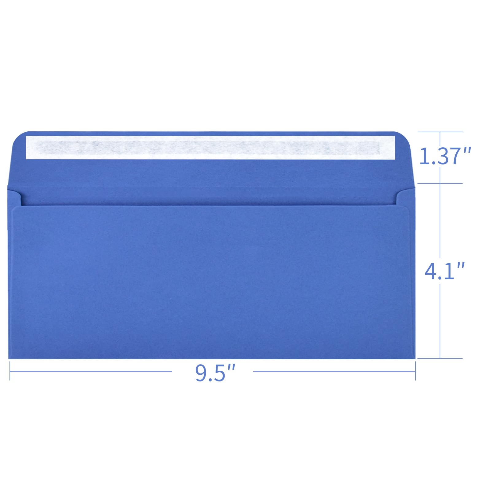 Snapklik.com : Navy #10 Envelopes 100 Count Self Seal Envelopes Red For ...