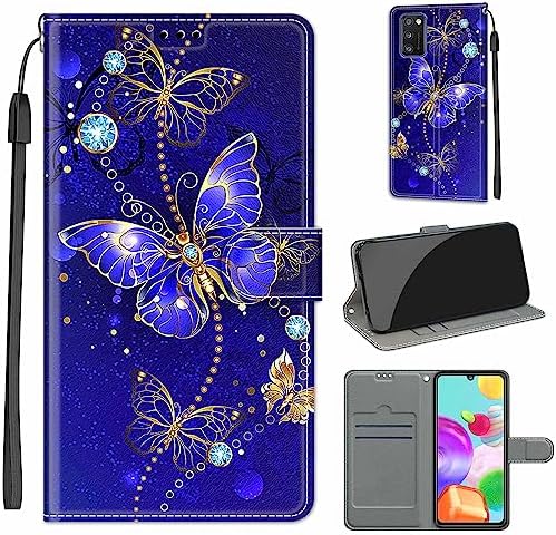 Samsung Galaxy A41 Case Flip Shockproof Wallet Phone Case PU Leather ...