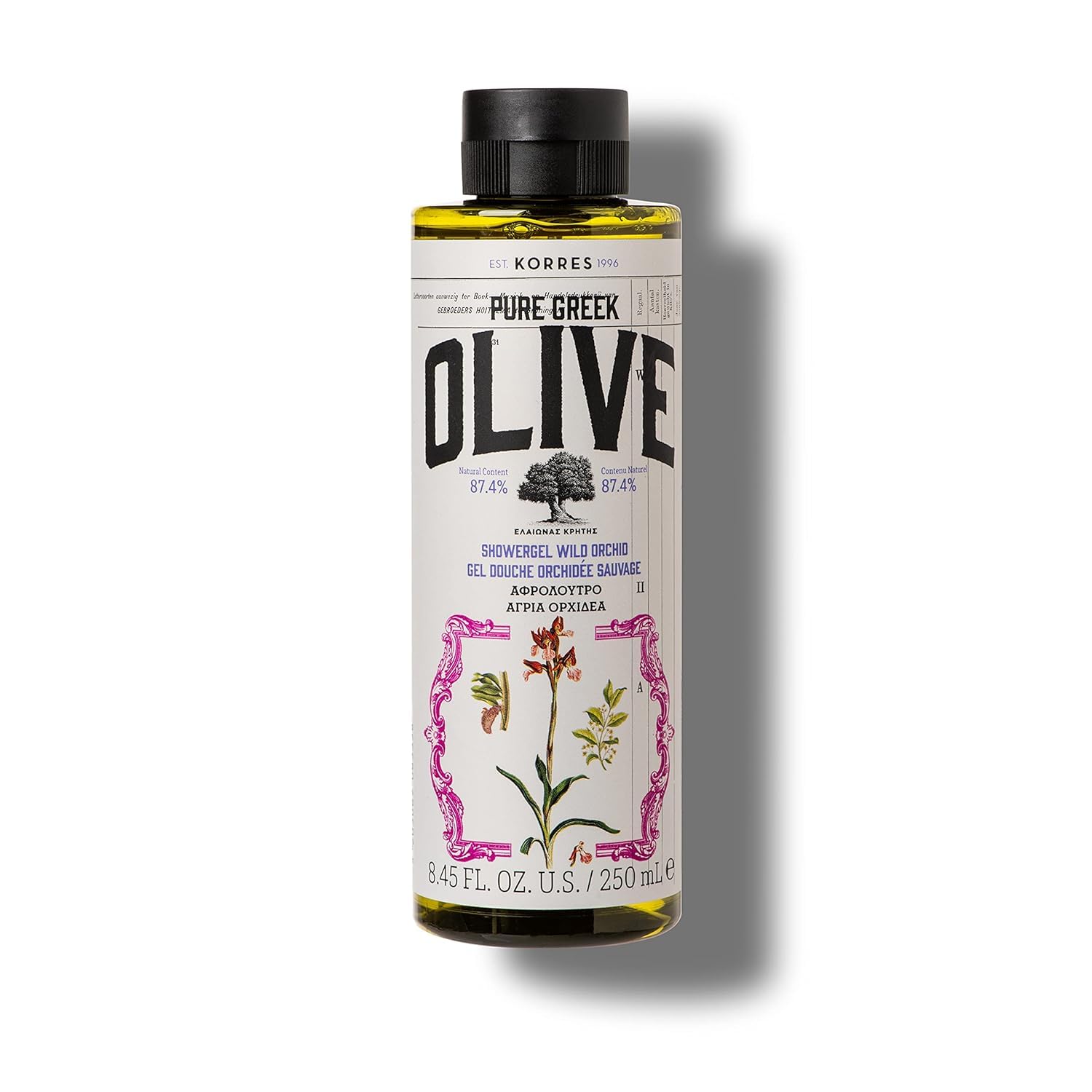 Snapklik.com : KORRES Olive Oil Shower Gel For Dry Skin, Moisturizing ...