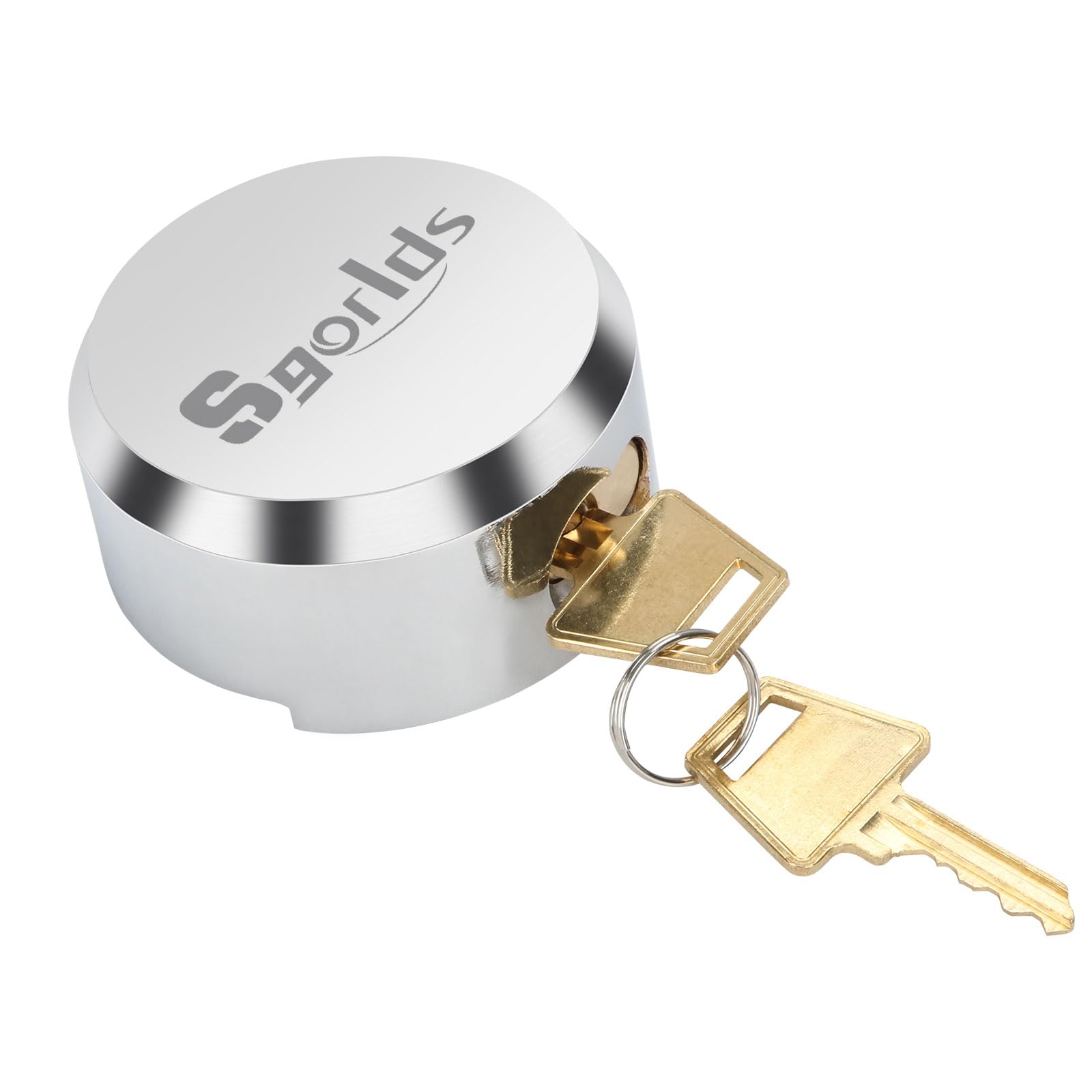 Snapklik.com : Sgorlds Heavy Duty Hidden Shackle Puck Lock, Hidden ...