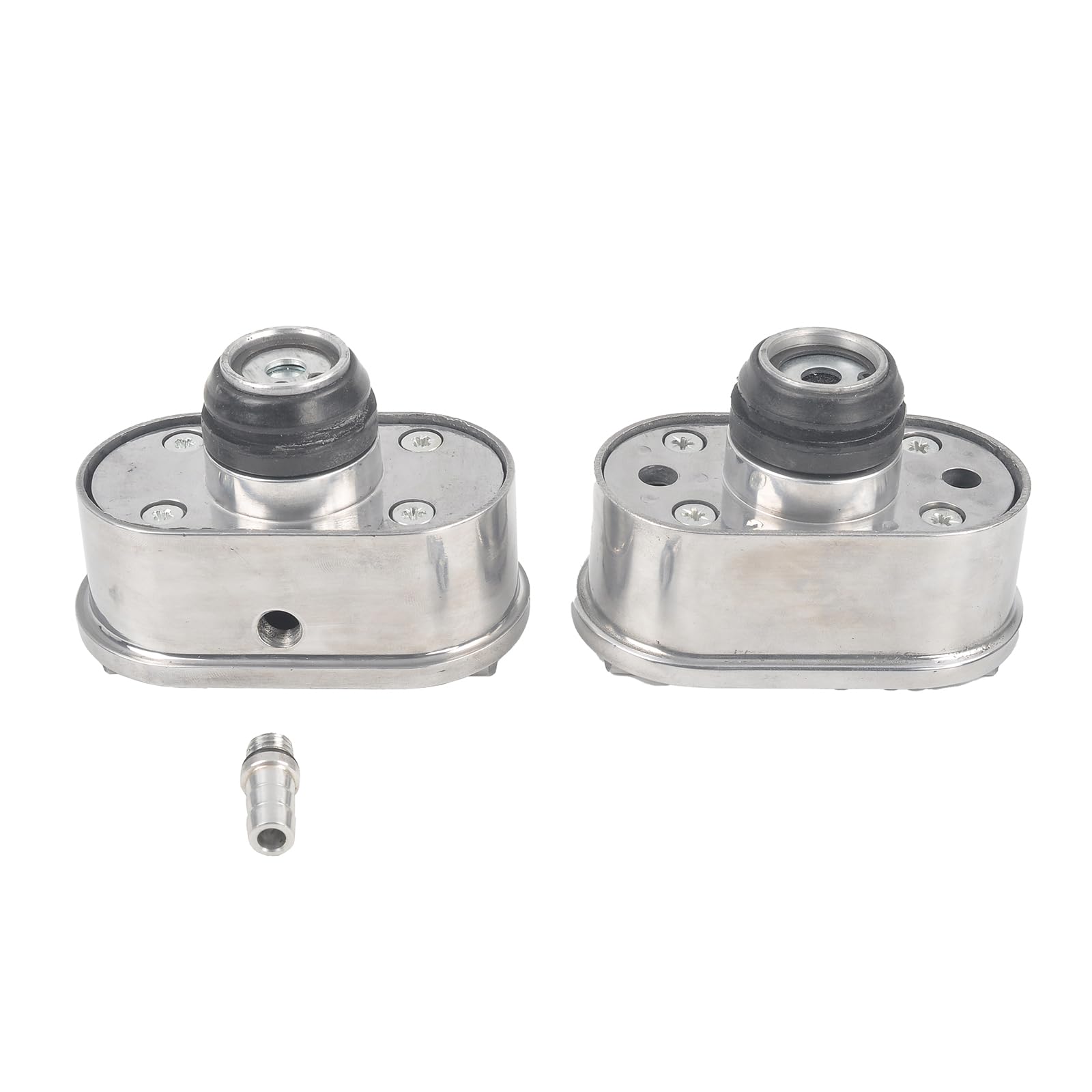 Snapklik.com : BATONECO Set Of 2 Polished Aluminum Finned Oval Air PCV ...