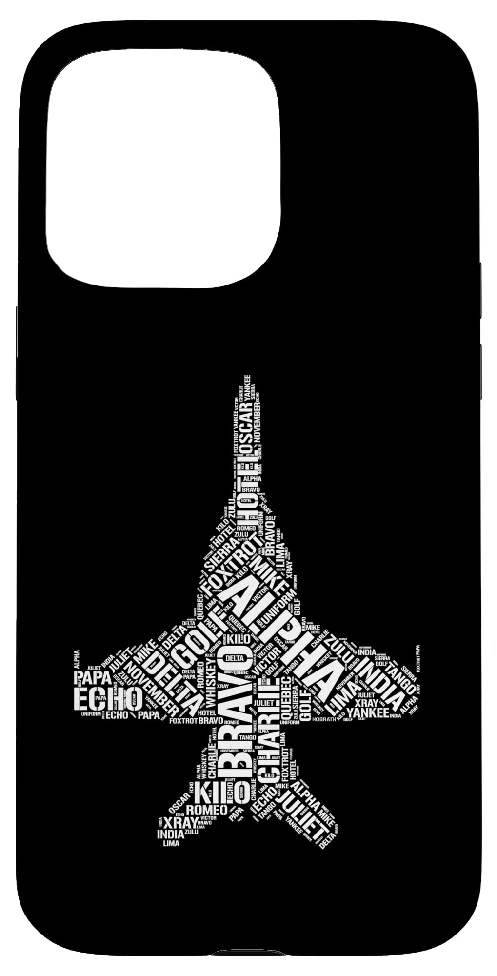 Amazon.com: iPhone 15 Pro Max Aviation Phonetic Alphabet Words FA-18 ...