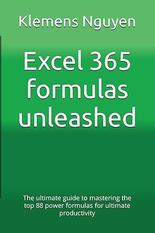 Amazon.com: Excel 365 formulas unleashed: The ultimate guide to ...