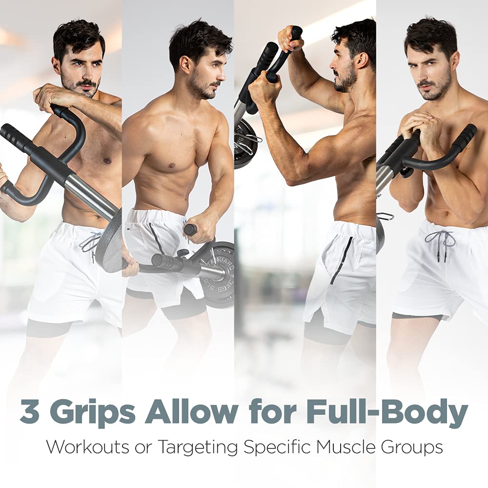 Snapklik.com : LoGest 3-Handle T Bar Row Landmine Attachment ...