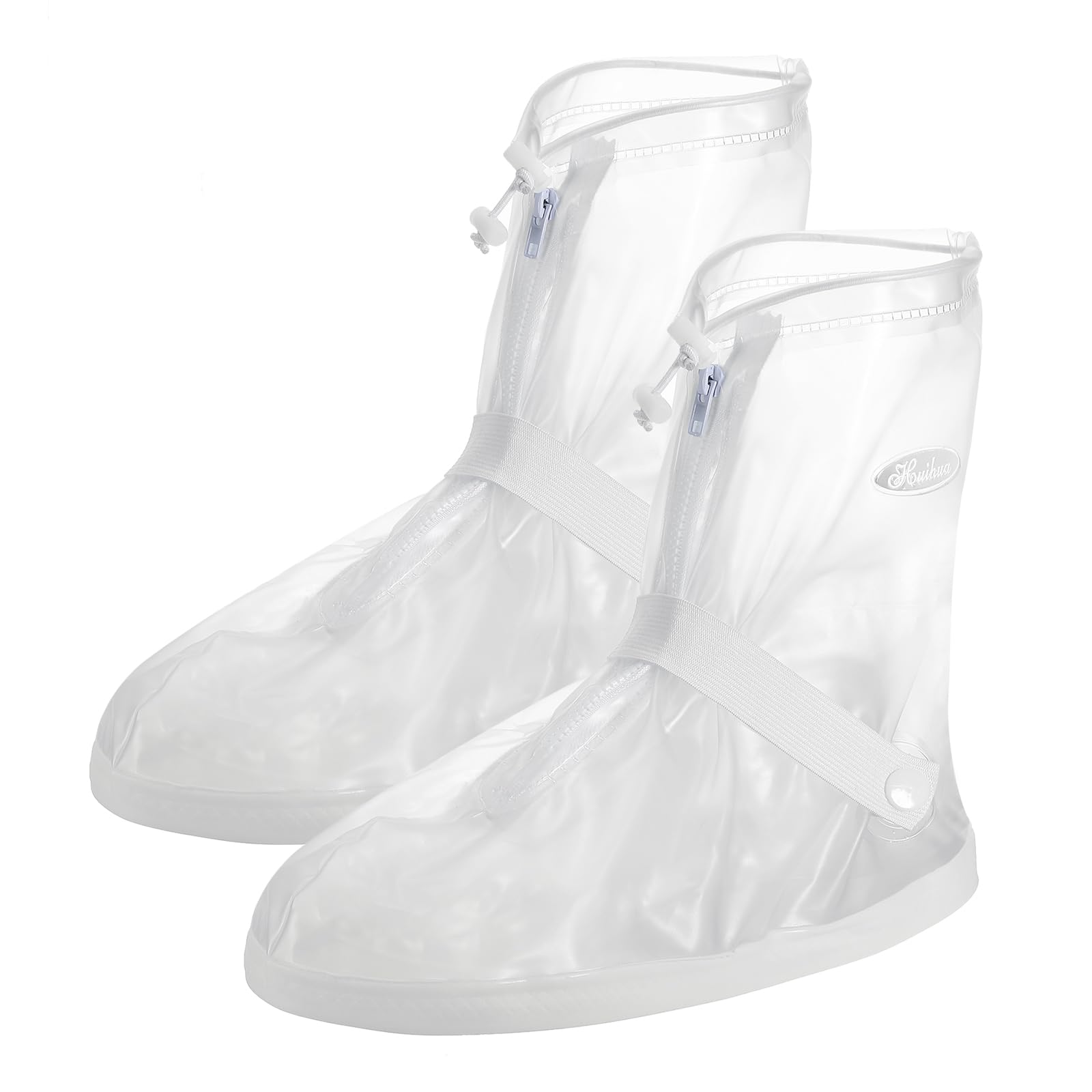 PATIKIL XXL Waterproof Rain Boot Shoe Cover, 1 Pair PVC Reusable Non ...