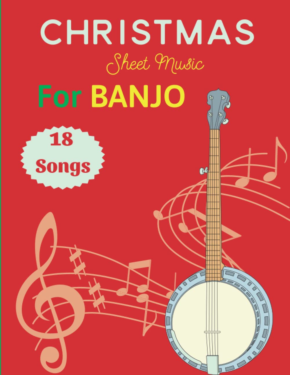 Christmas Sheet Music For Banjo: 18 Merry Christmas Songs: H Rathod ...