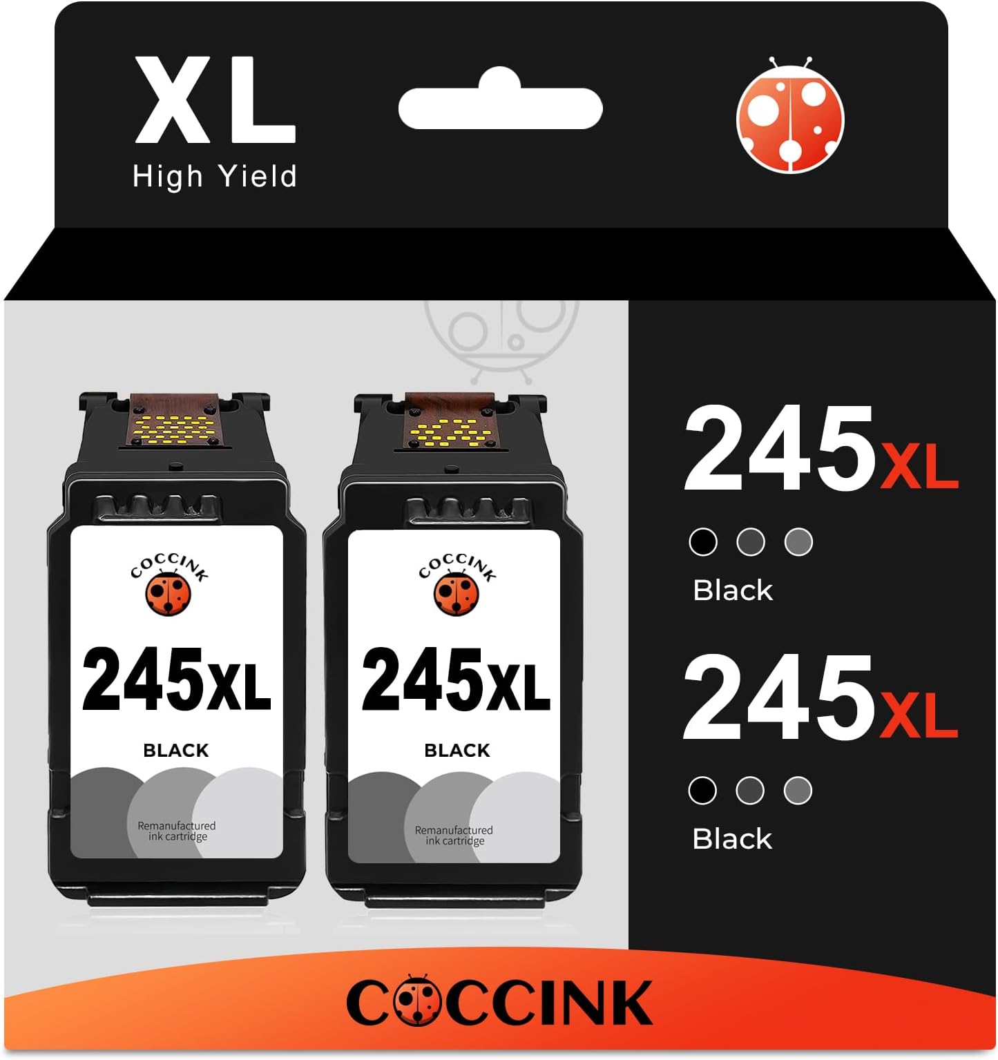 Amazon.com: COCCINK 245XL Printer Ink Replacement for Canon Pixma ...