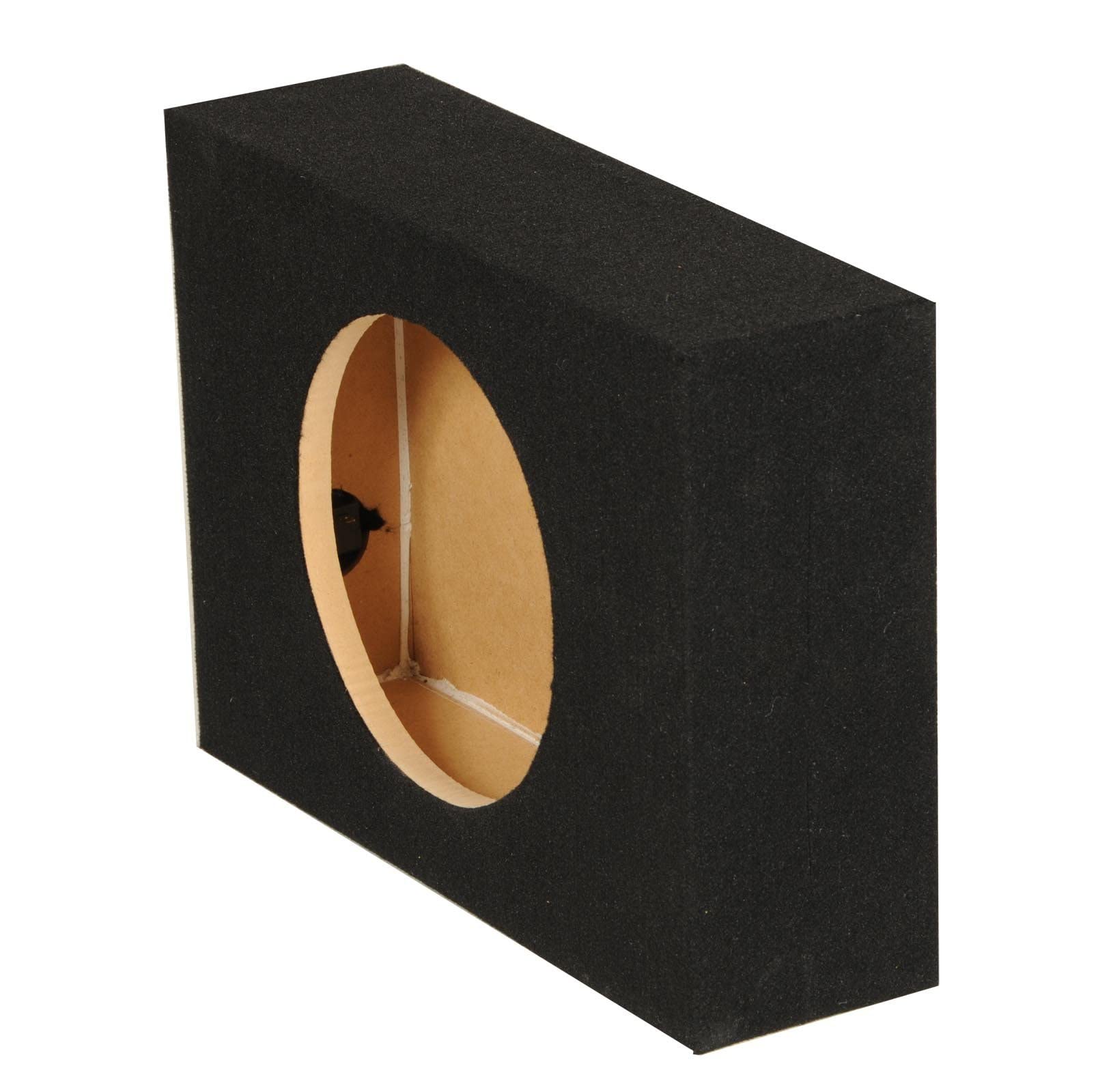 Snapklik.com : QPower Single 10 Inch Shallow Sealed Truck Subwoofer ...