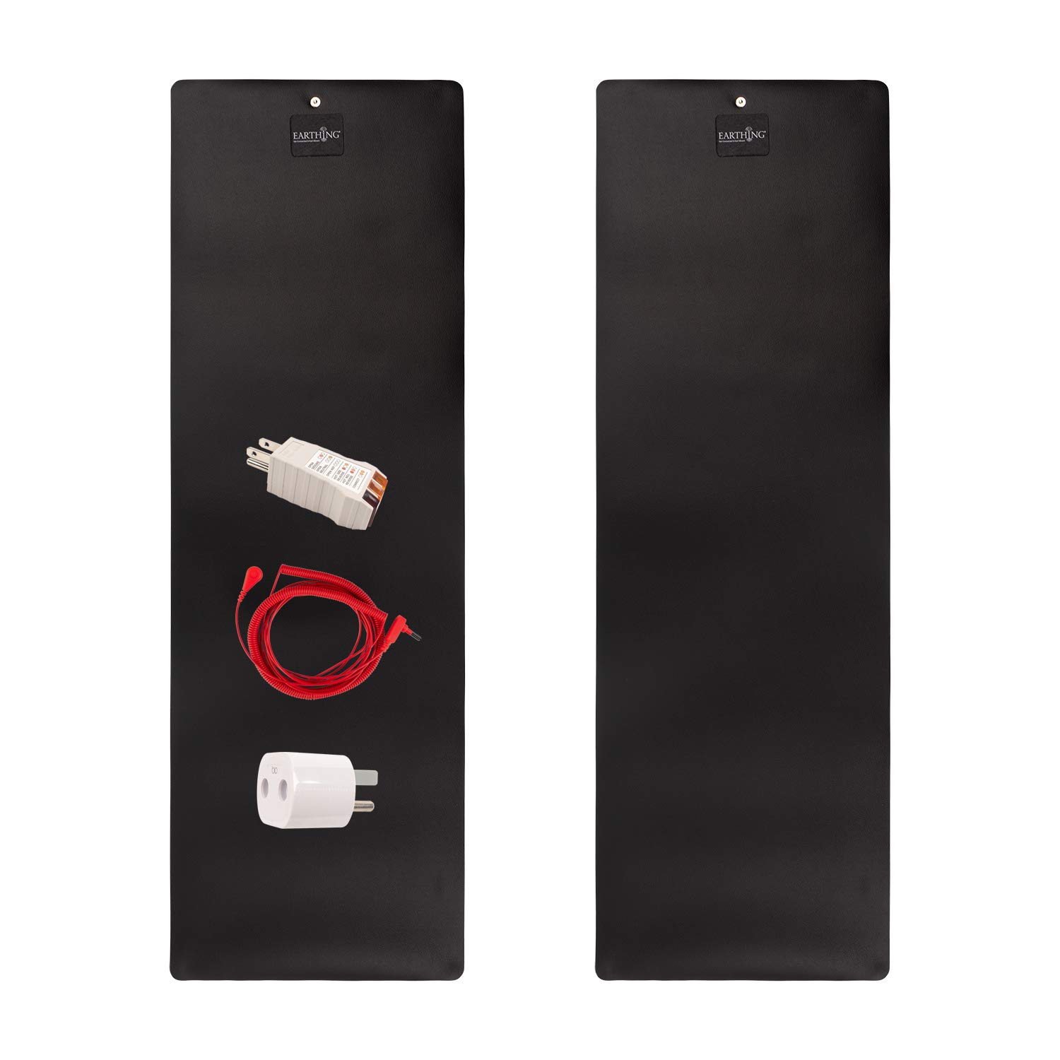 Earthing® Universal Grounding Mat Kit (2 Pack) - Grounded Mat with Cord ...