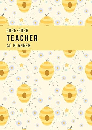 A5 Teacher Planner 2025-26: Academic Diary & Lesson Tracker August 2025 ...