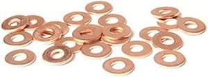 Amazon.com: EVALYX Xuhuhu-Flat Washers M4 M5 M6 M8 M10 M12 M14 Copper Washer Sealing Washer ...